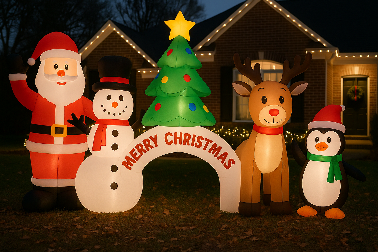 25 Best Christmas Inflatables 2025 🎄Transform Your Yard Into a Winter ...