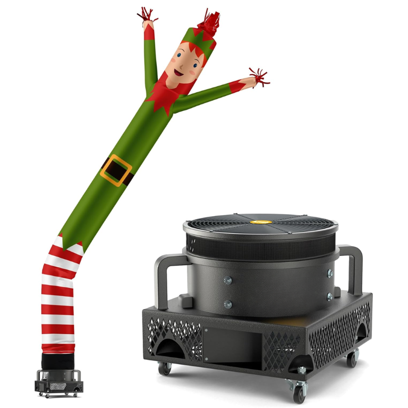 20ft Holiday Elf Inflatable Tube Man | Got Inflatables