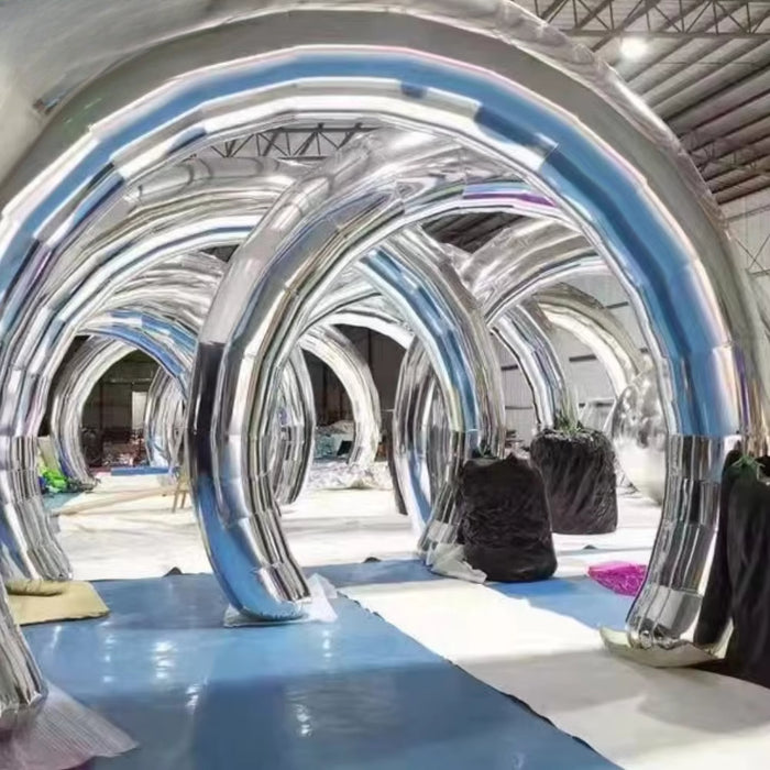 3m Inflatable Mirror Arch | Wedding & Party Decoration Archway | Got ...