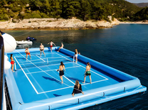 Floating Inflatable Pickleball Tennis Court | Got Inflatables
