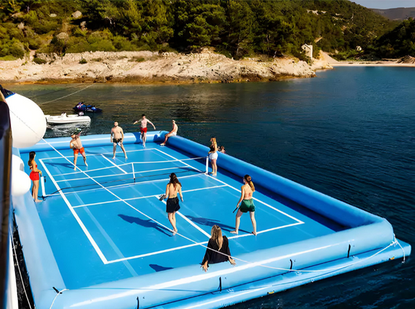 Floating Inflatable Pickleball Tennis Court | Got Inflatables