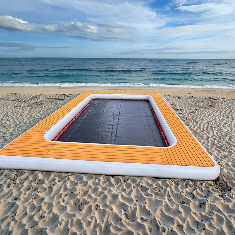 Custom Inflatable Floating Dock Water Hammock | Got Inflatables