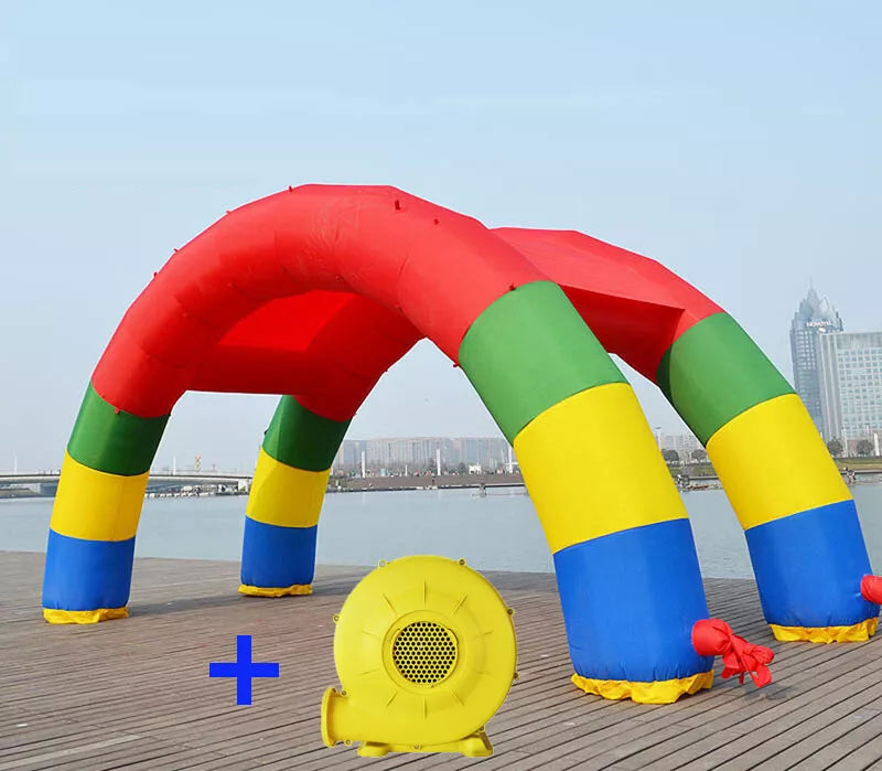 Twin Arches Inflatable Advertising Arch with 350W Blower – Got ...